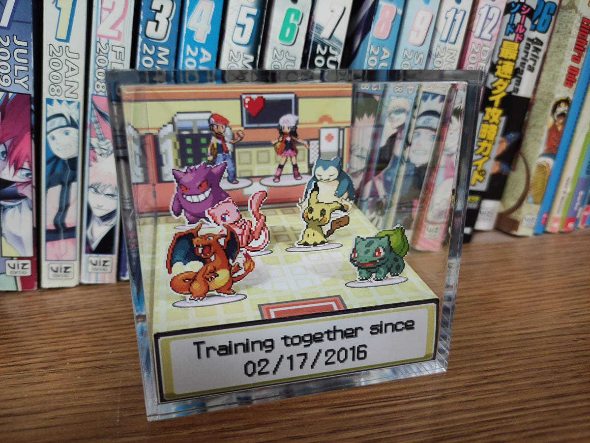 CUSTOMIZABLE PokeCenter Anniversary / Valentine's Day Box – Pixel Package