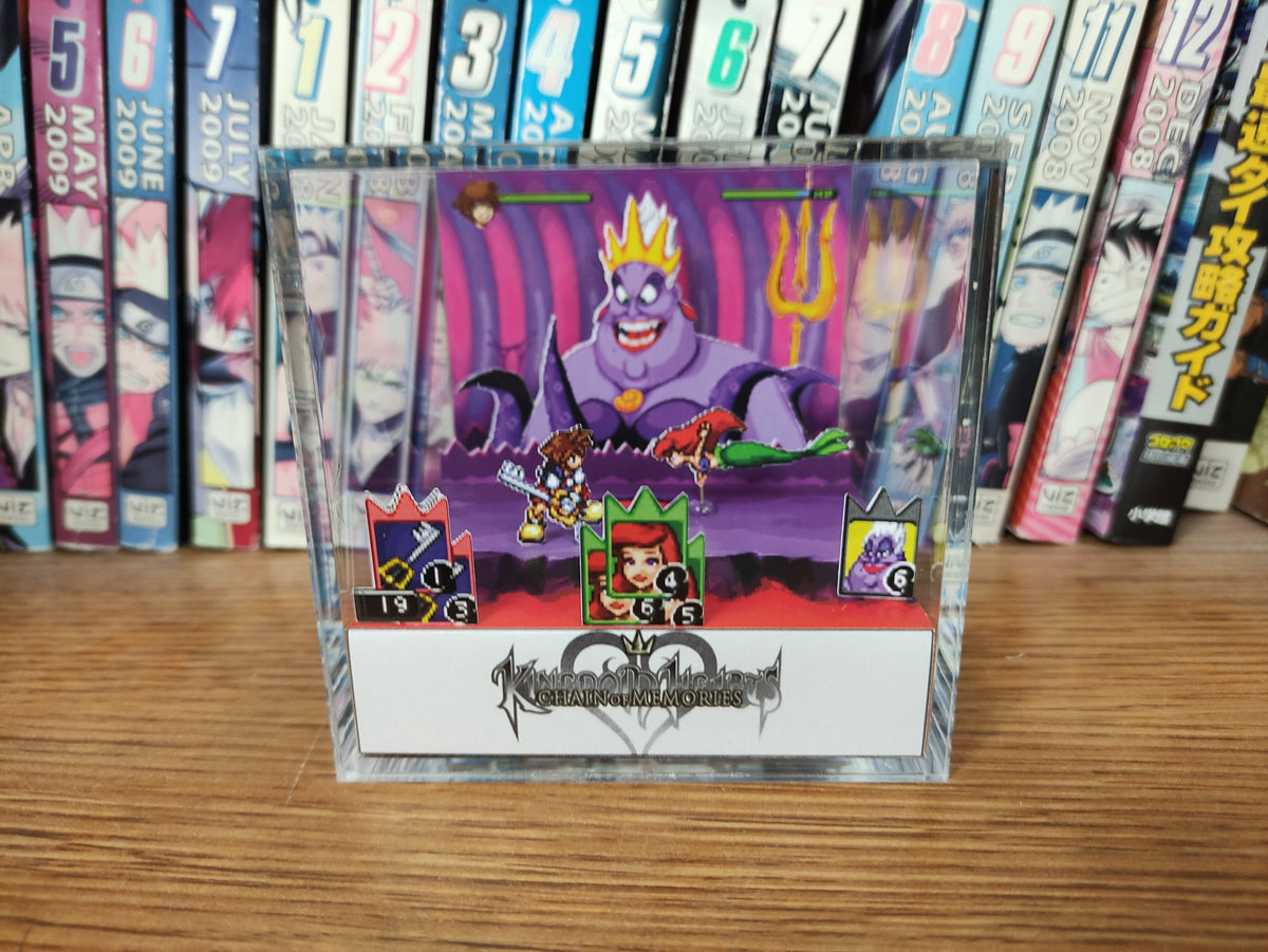 Kingdom Hearts CoM Sora Vs Ursula – Pixel Package