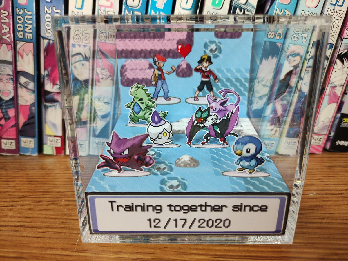 CUSTOMIZABLE Water Anniversary / Valentine's Day Box – Pixel Package